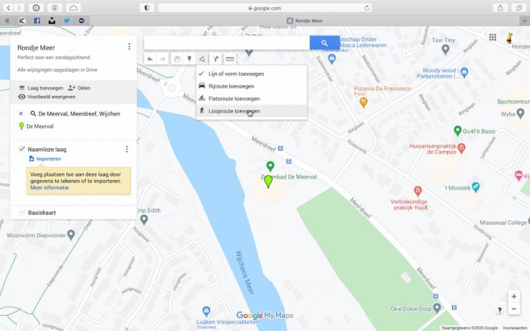 Mapping out a walking route with Google Maps - TechWarrant