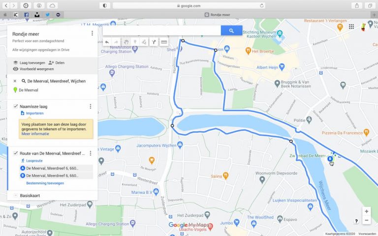 Mapping out a walking route with Google Maps - TechWarrant