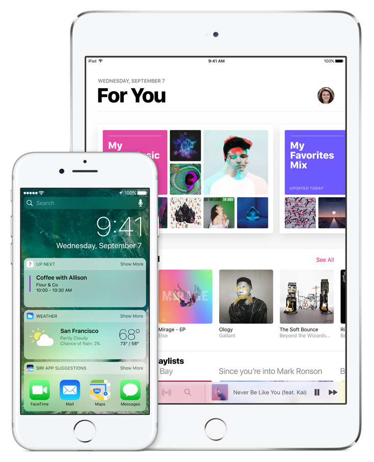 iOS 10 beschikbaar voor iPhone, iPad en iPod touch - iCreate Magazine