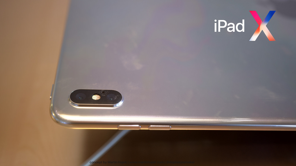 Dit futuristische iPad X concept is niet alleen fraai, maar ook ...