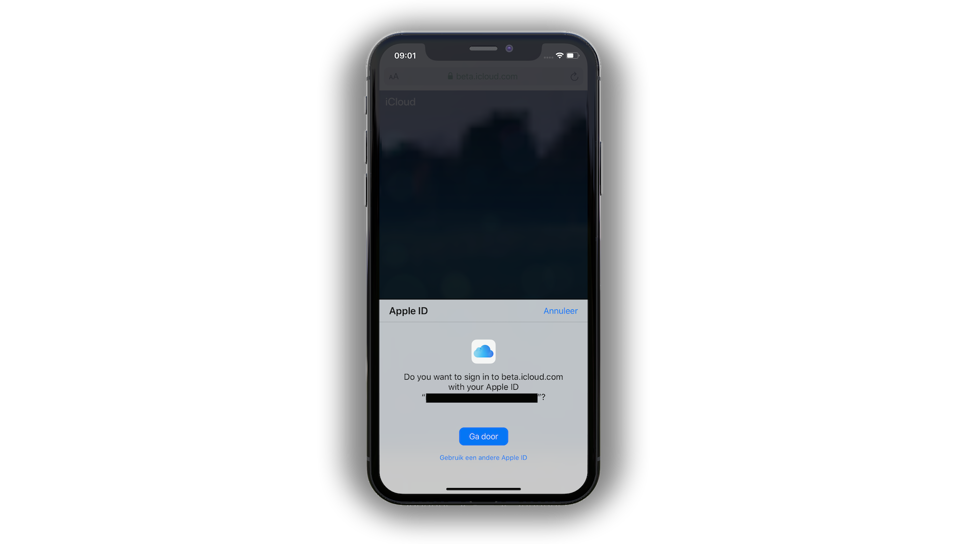 Inloggen bij iCloud.com kan straks ook met Face ID of Touch ID - iCreate