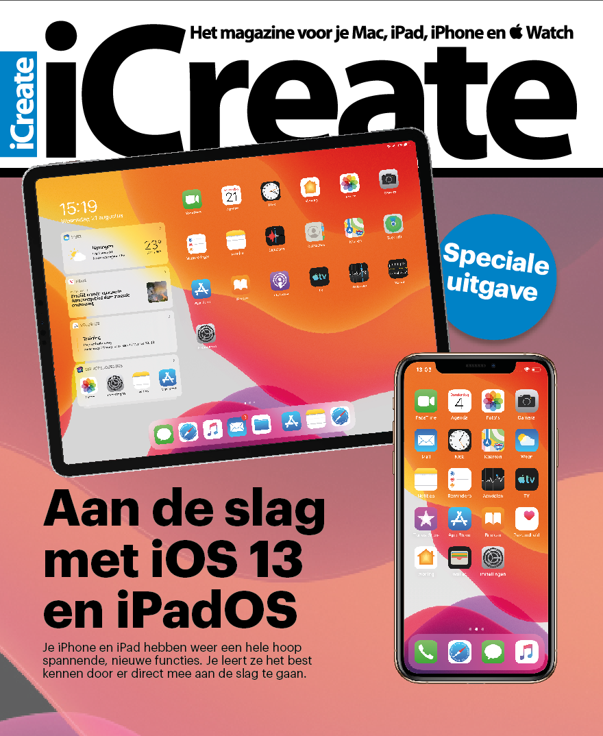 Cadeautje van iCreate: digitaal magazine met iOS 13-tips! - iCreate