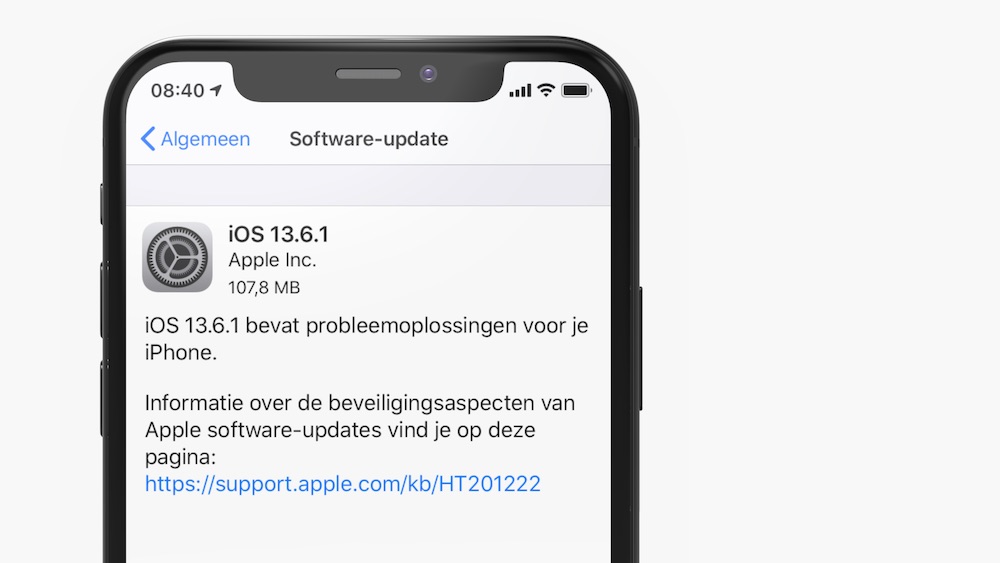 iOS 13.6.1 is uit: dit zijn de verbeteringen - iCreate