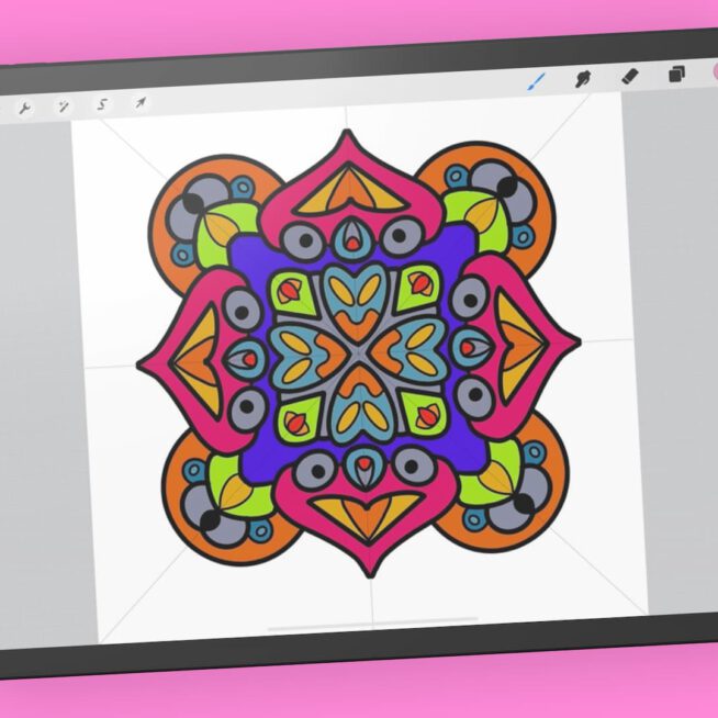 Mandala maken Procreate: eenvoudiger dan je denkt! - iCreate