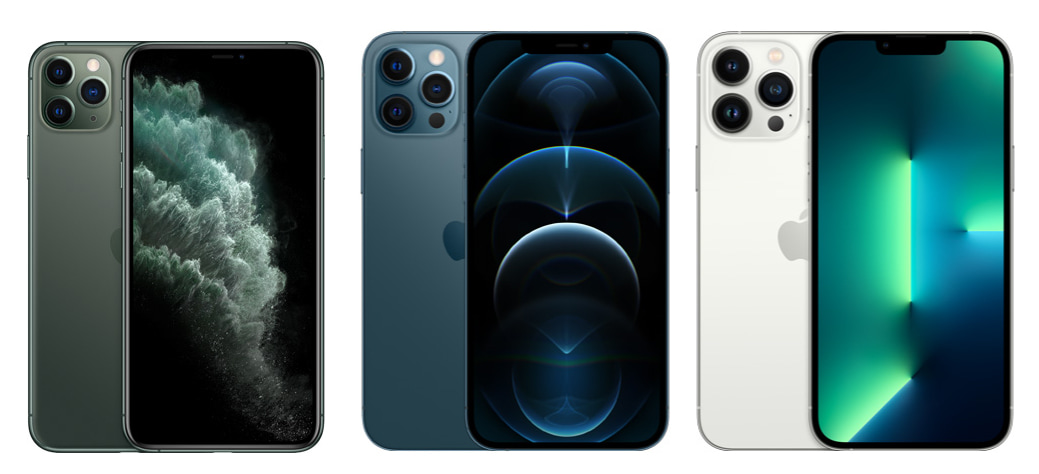 Welke iPhone heeft drie camera's?