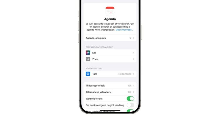 Weet jij niet welke week het is? Dan moet je deze iPhone-tip lezen ...
