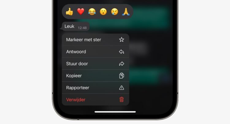 WhatsApp heeft nu Reacties-functie met emoji: zo gebruik je het - iCreate