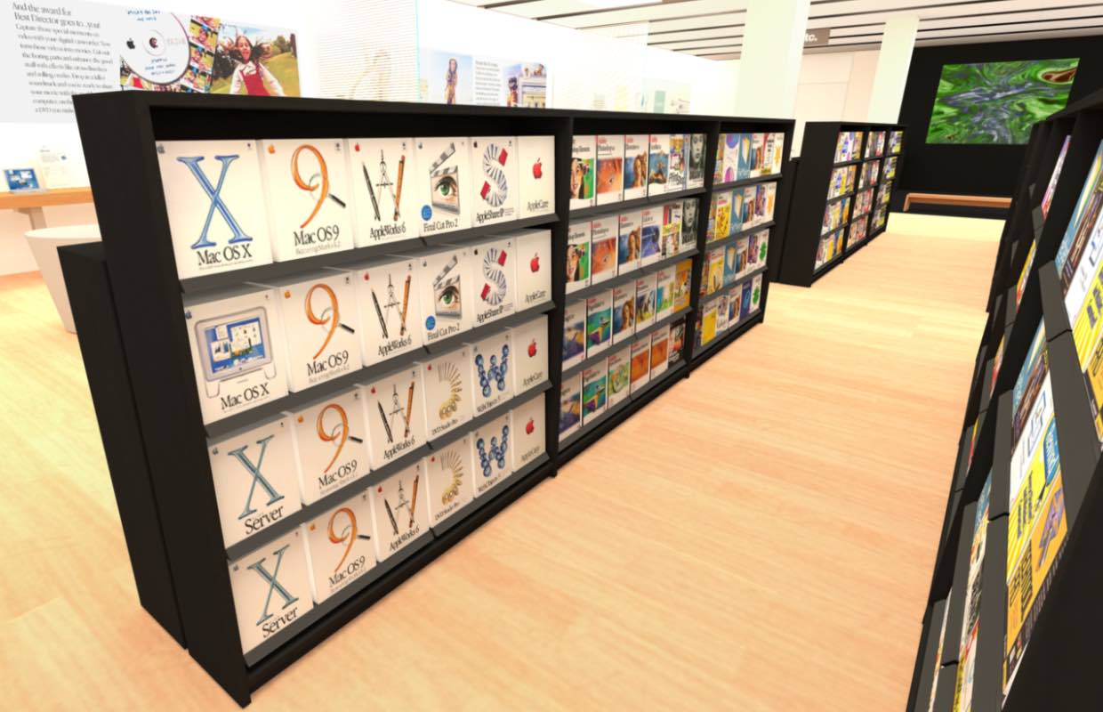 Cool: reis terug in de tijd met de Apple Store Time Machine - iCreate
