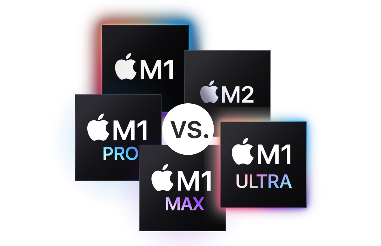 M1 vs. M2 vs. M1 Pro, Max & Ultra: alle Mac-processors vergeleken