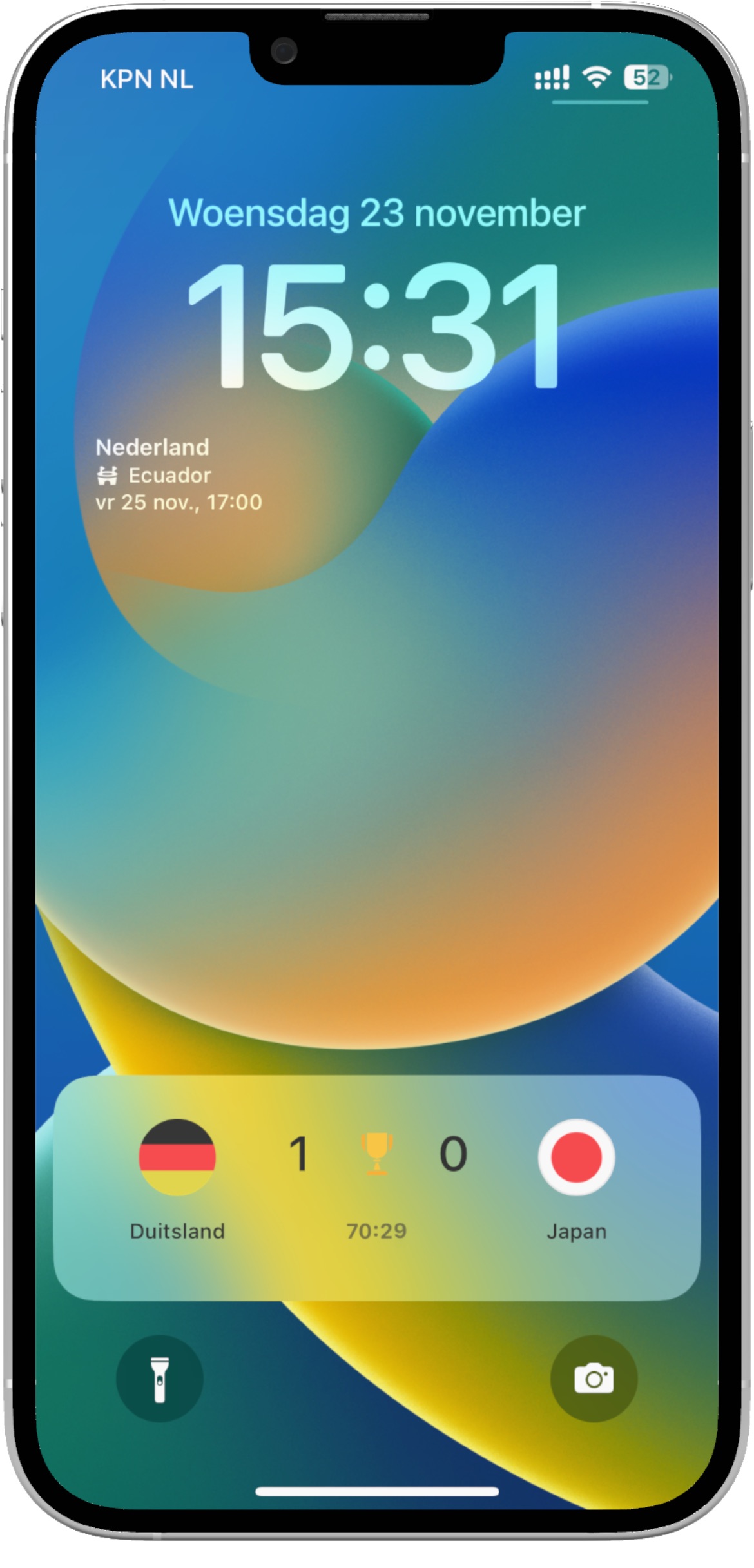 Deze iOS 16-widgets wil je hebben tijdens het WK Voetbal 2022 - iCreate