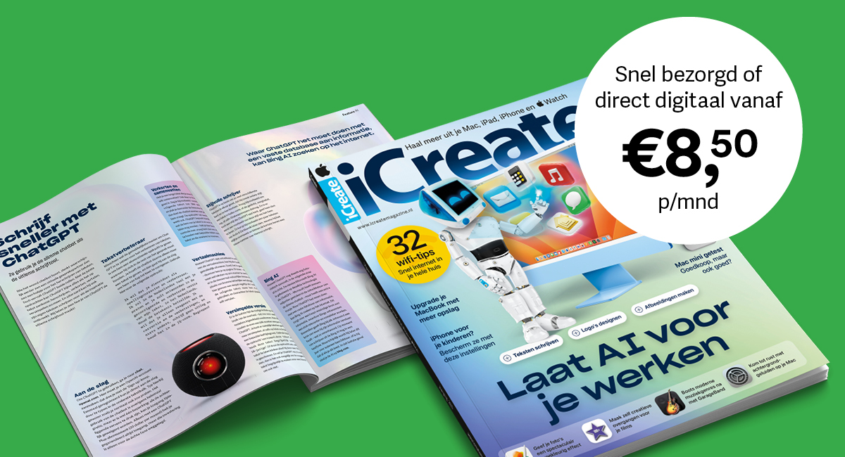 Bestel iCreate 147 – Laat AI voor je werken - iCreate