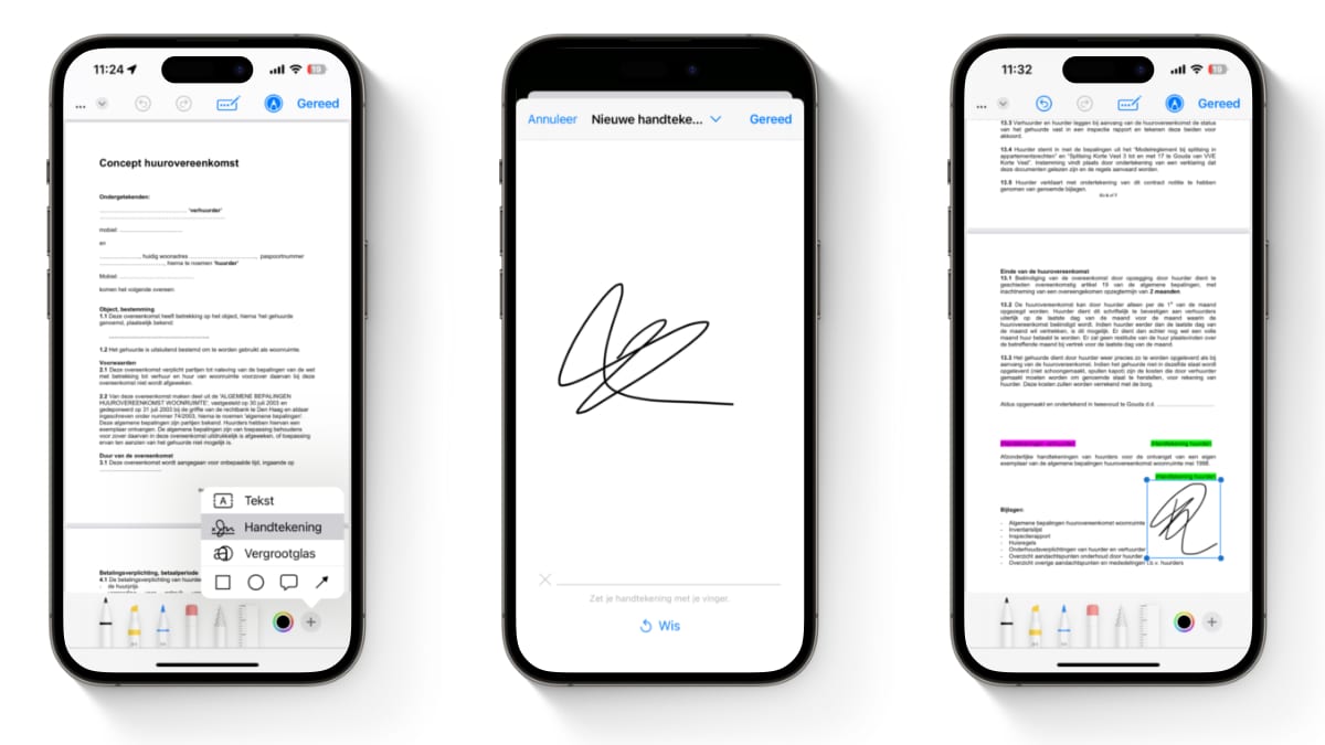 Pdf digitaal ondertekenen met je iPhone of Mac: 3 manieren - iCreate