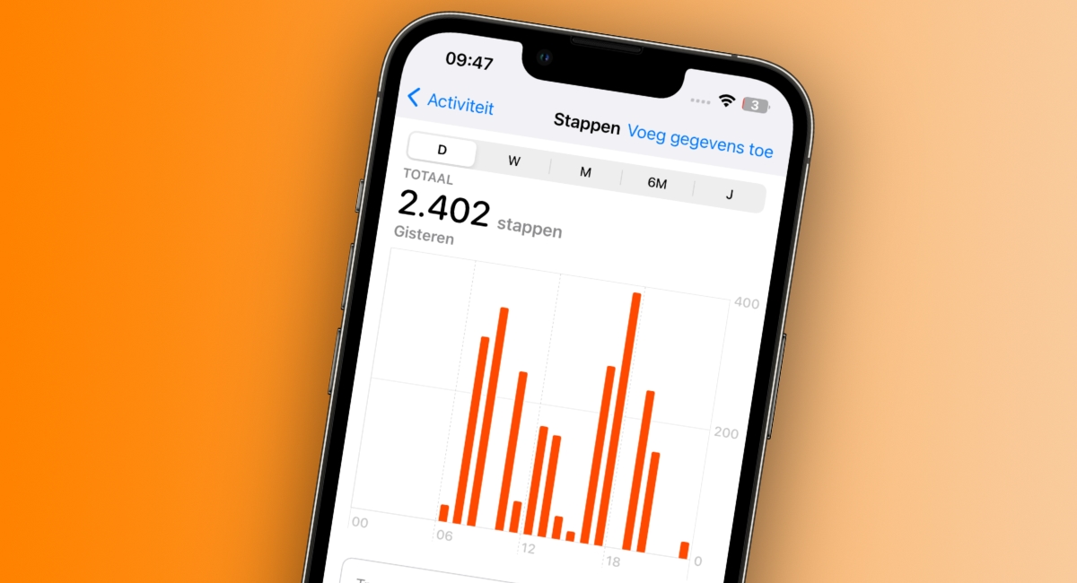 Zo gebruik je de geheime stappenteller op de iPhone - iCreate