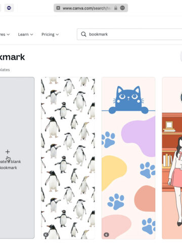 Ontwerp een boekenlegger met Canva - iCreate