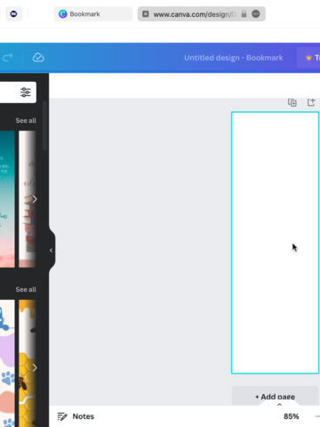 Ontwerp een boekenlegger met Canva - iCreate