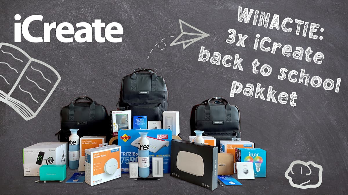 Back to School met iCreate: win een rugzak vol toffe gadgets! - iCreate