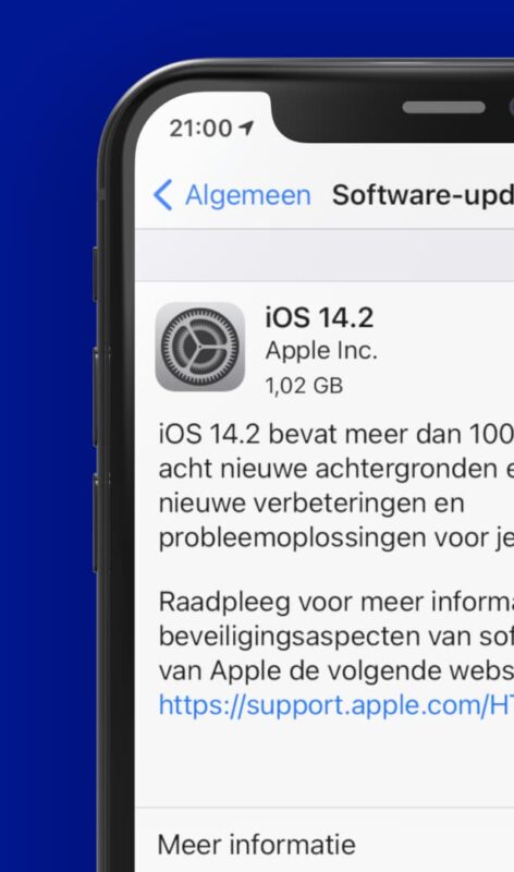 iOS 14.2 met nieuwe emoji's en achtergronden is uit - iCreate
