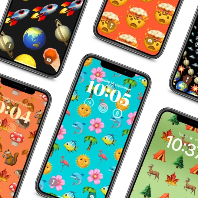 Ontwerp een vrolijke emoji-wallpaper voor je iPhone of iPad