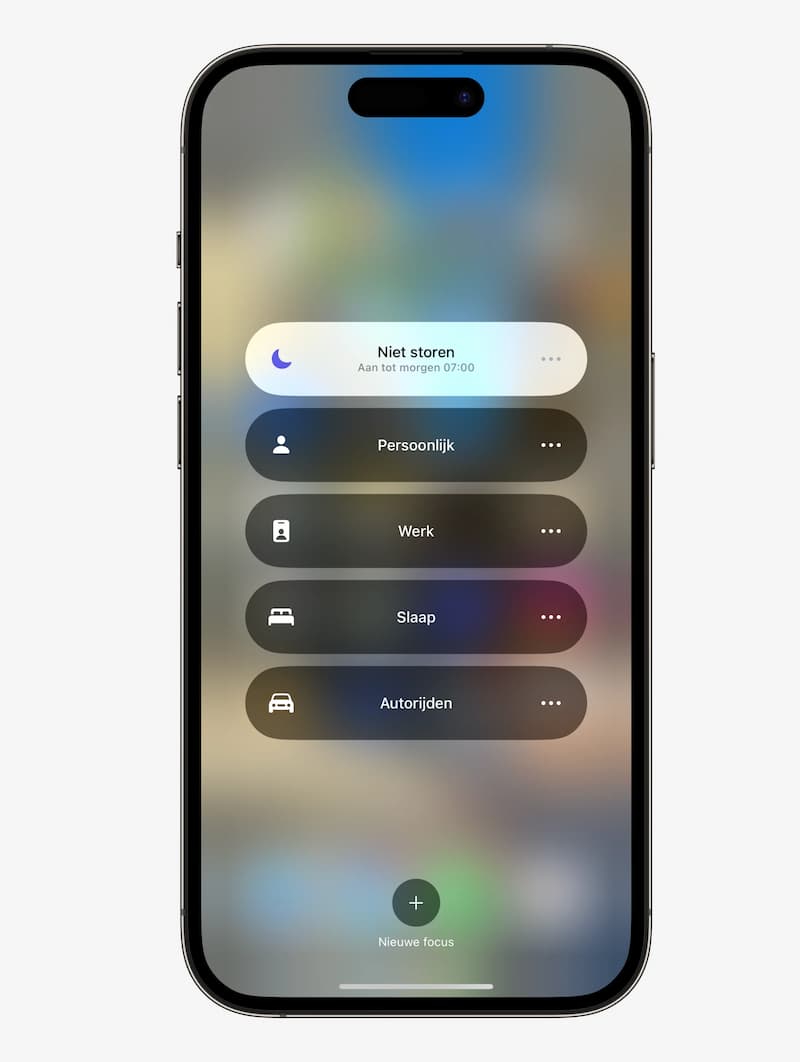'Niet storen' activeren op je iPhone: zo doe je dat