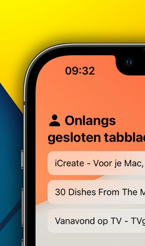 Tabbladen herstellen: zo open je onlangs gesloten tabs in Safari - iCreate