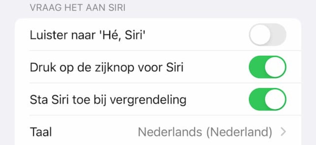 Siri uitzetten op de iPhone: hoe doe je dat?