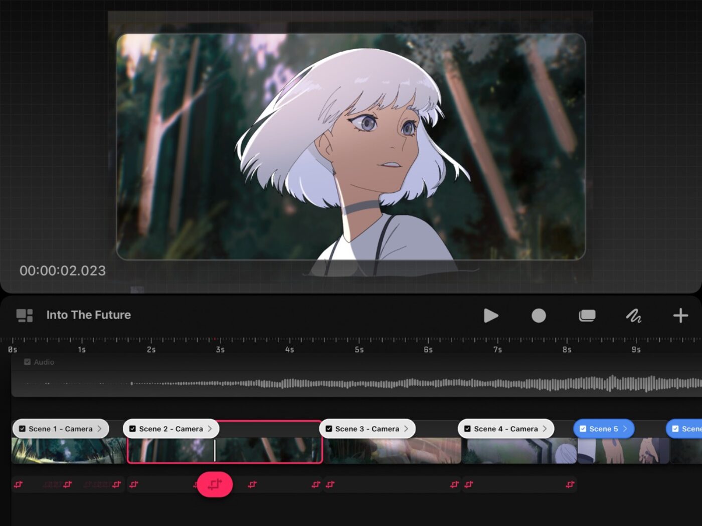 Maak kennis met de interface van Procreate Dreams - iCreate