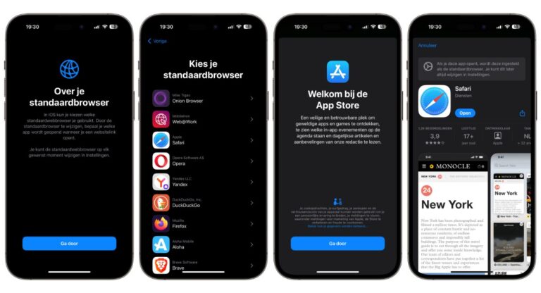 Melding bij het openen van Safari in iOS 17.4? Dit moet je doen! - iCreate