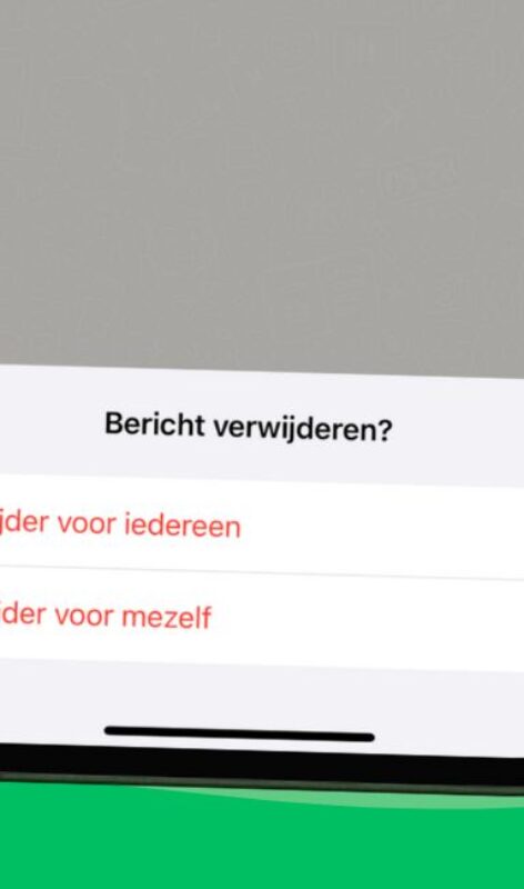 WhatsApp bericht verwijderen: zo doe je dat - iCreate