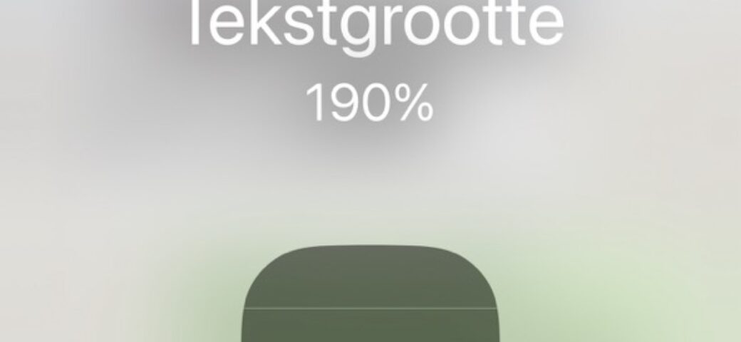 Lettergrootte iPhone aanpassen: maak tekst groter (of juist kleiner ...