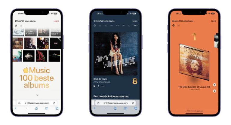 Dit zijn de 100 beste albums óóit (volgens Apple) - iCreate