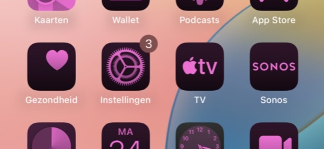 Kleuren app-icoontjes aanpassen in iOS 18: zo doe je dat