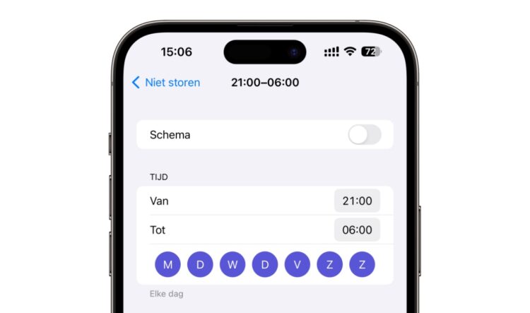 'Niet storen' uitzetten op je iPhone: zo doe je dat - iCreate